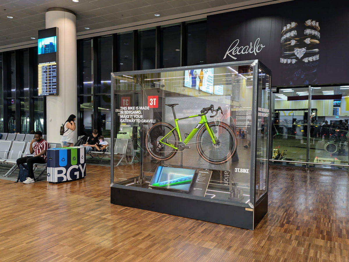 A Gateway to Gravel at the BGY Airport – 3T Bike NA